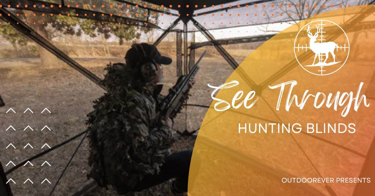Best See Through Ground Blinds For Hunting: Our Top 7 Picks - Tarheel 3 ...